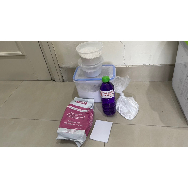 Jual self cure hillon eugenol gips biru gips putih alginat termurah ...