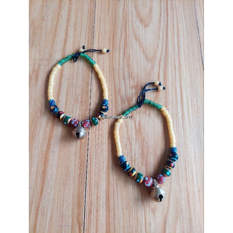 Jual Gelang Tari / gelang lonceng untuk kaki khas dayak Kalimantan ...