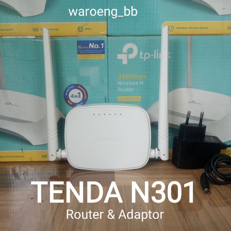 Jual ROUTER TENDA N301 | Shopee Indonesia