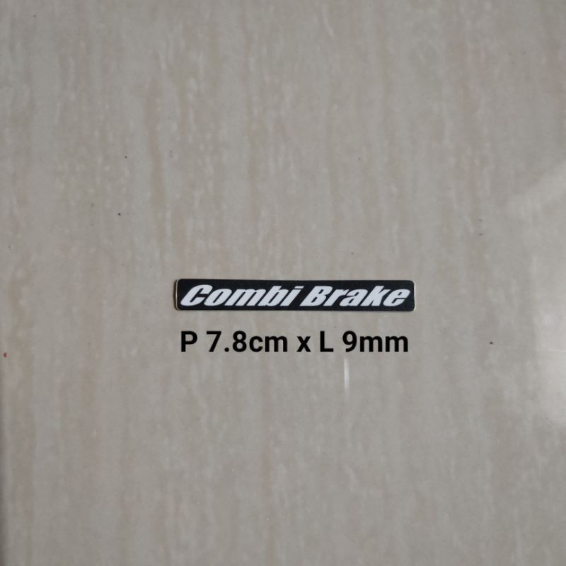 Jual mark combi brake type 2(hitam) | Shopee Indonesia