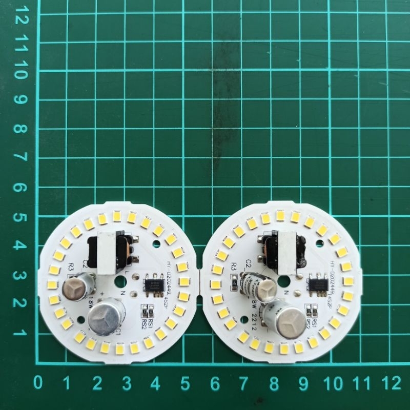 Jual PCB MESIN LAMPU LED 18 WATT PREMIUM GRATIS BUBBLE DAN KARDUS ...