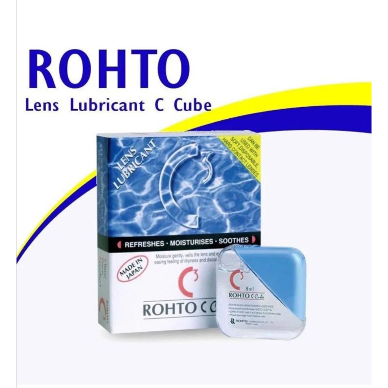 Jual Rohto C Cube Lens Lubricant | Shopee Indonesia