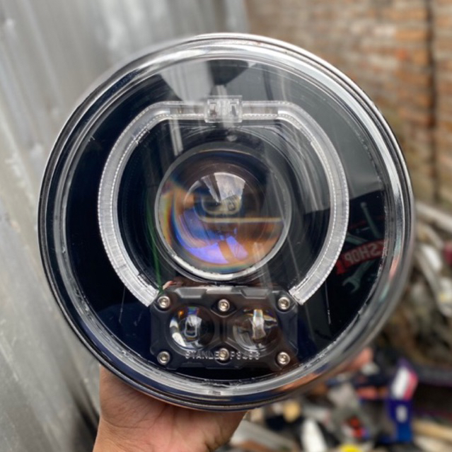 Jual LAMPU DEPAN NINJA R BILED MINILASER 2 MATA PNP NINJA R NINJA SS ...