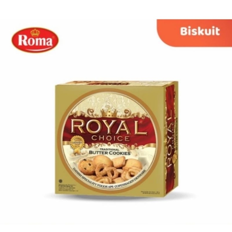 Jual Royal Choice Butter Cookies 480 gr Biskuit Kaleng | Shopee Indonesia