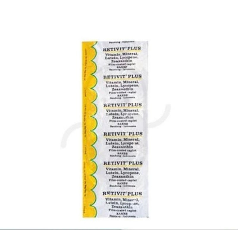 Jual RETIVIT PLUS STRIP 10 KAPLET | Shopee Indonesia