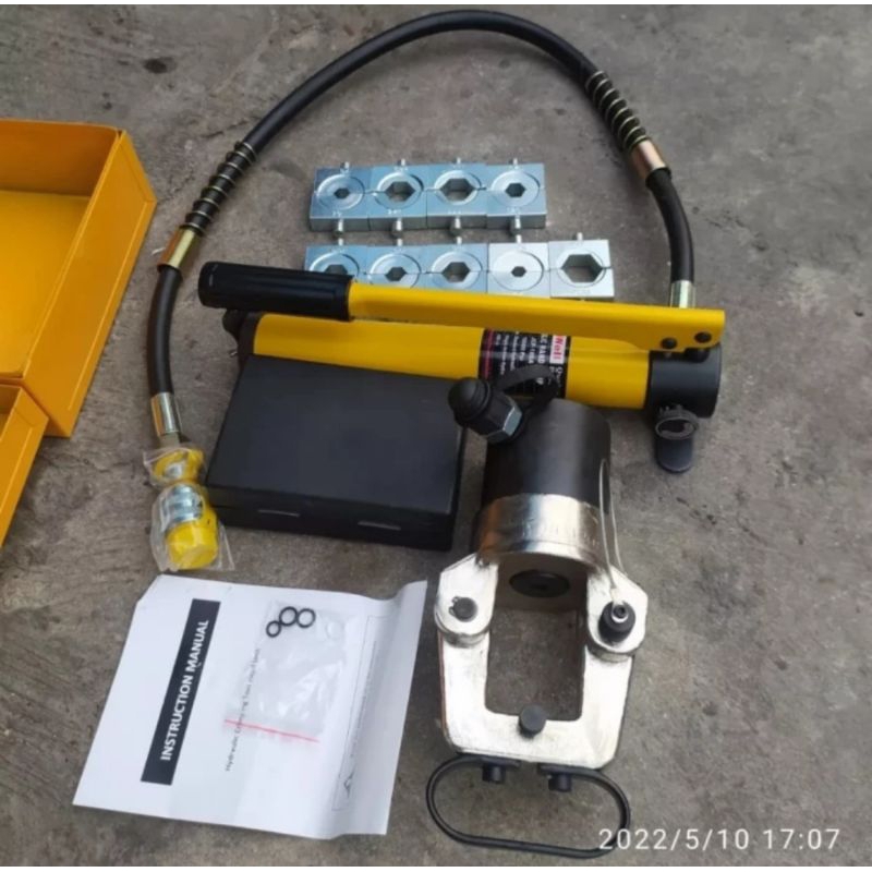 Jual Hydraulic Tang Crimping Tool FYQ 400B mesin press skun kabel ...