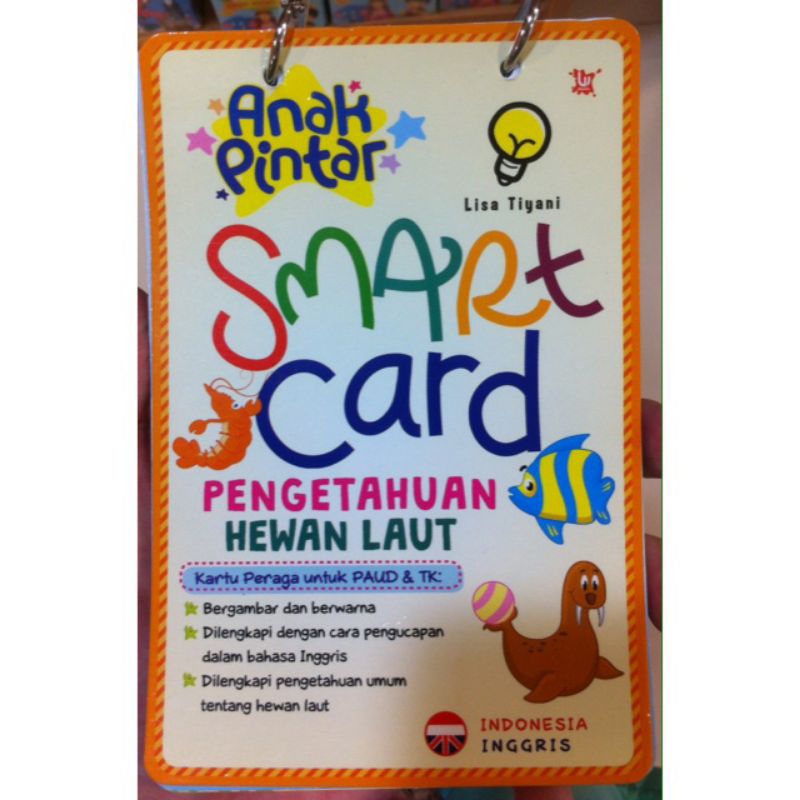 Jual Kartu Anak Pintar Smart Card Pengetahuan Hewan Laut | Shopee Indonesia