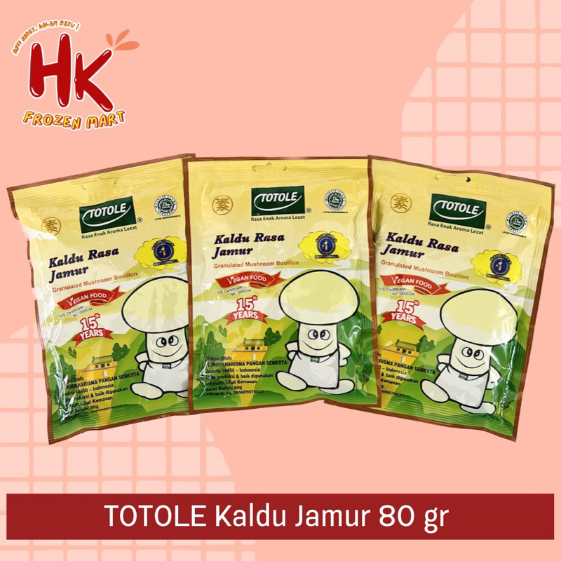 Jual Totole Kaldu Jamur 80 gr | msg micin mushroom broth masako vegan ...