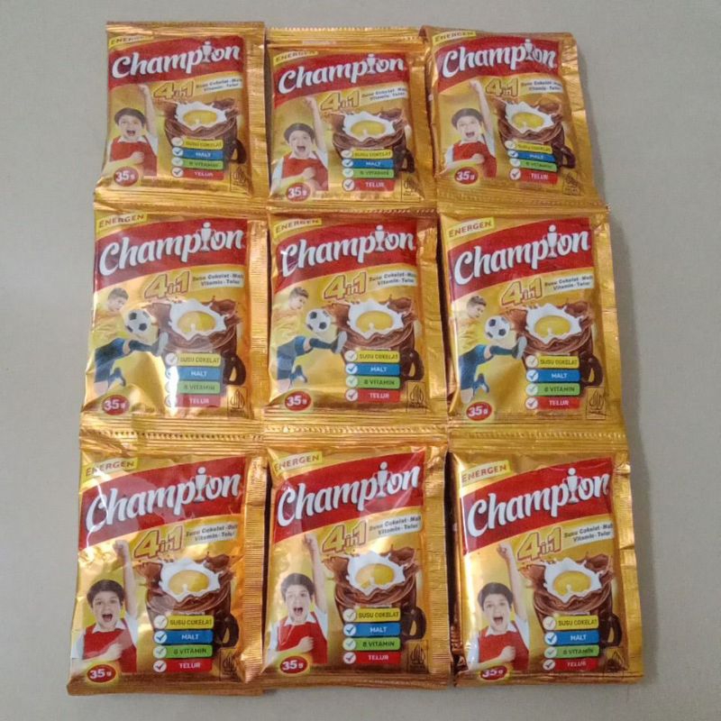 Jual TERMURAH se-Indonesia. Energen Champion EXP 2024 (Susu coklat ...