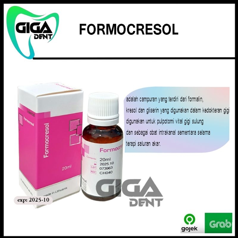 Jual FORMOCRESOL / FORMOKRESOL | Shopee Indonesia