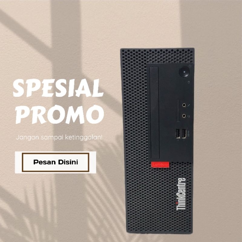 Jual PC LENOVO THINKCENTRE M710E CORE I3 7100 3,90 GHZ RAM 8GB SSD 256GB OBRAL MURAH | Shopee ...
