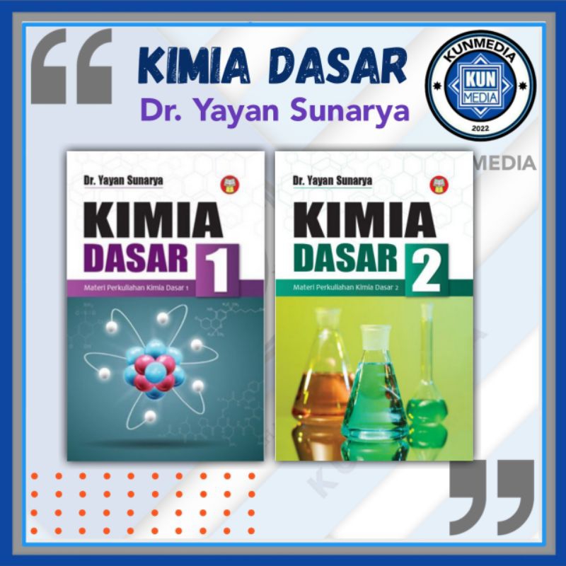 Jual KUNMEDIA - BUKU KIMIA DASAR 1 2 DR. YAYAN SUNARYA YRAMA WIDYA VKM | Shopee Indonesia