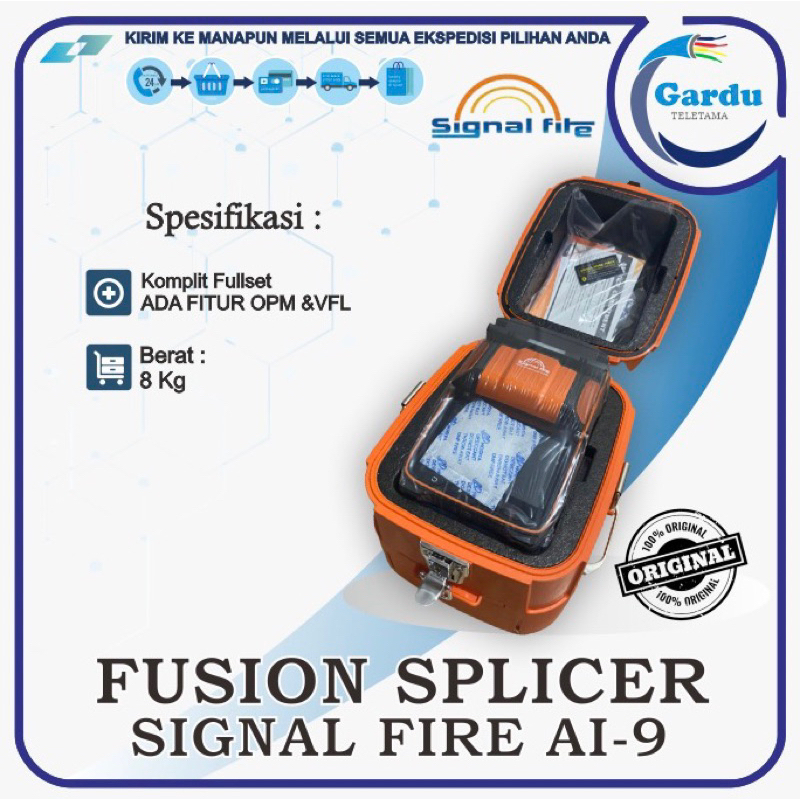 Jual Fusion Splicer Signal Fire AI-9 | Shopee Indonesia