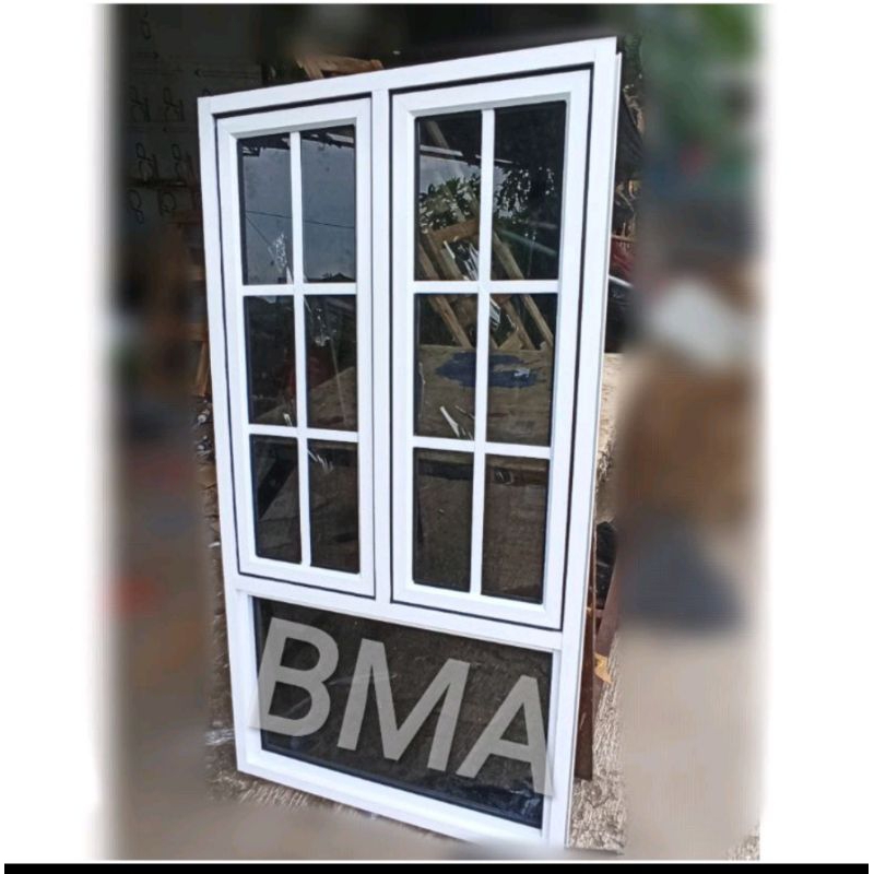 Jual jendela gandeng ornamen 80x120 custom | Shopee Indonesia