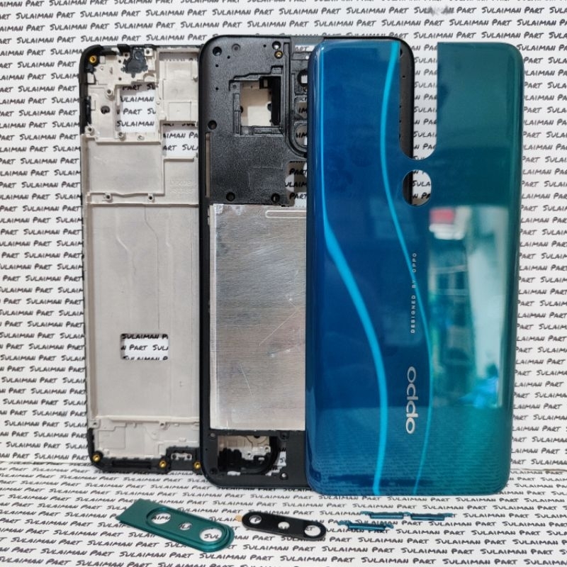 Jual casing Fullset Oppo F11 Pro Backdoor Bezzel Frame Tombol Luar On ...