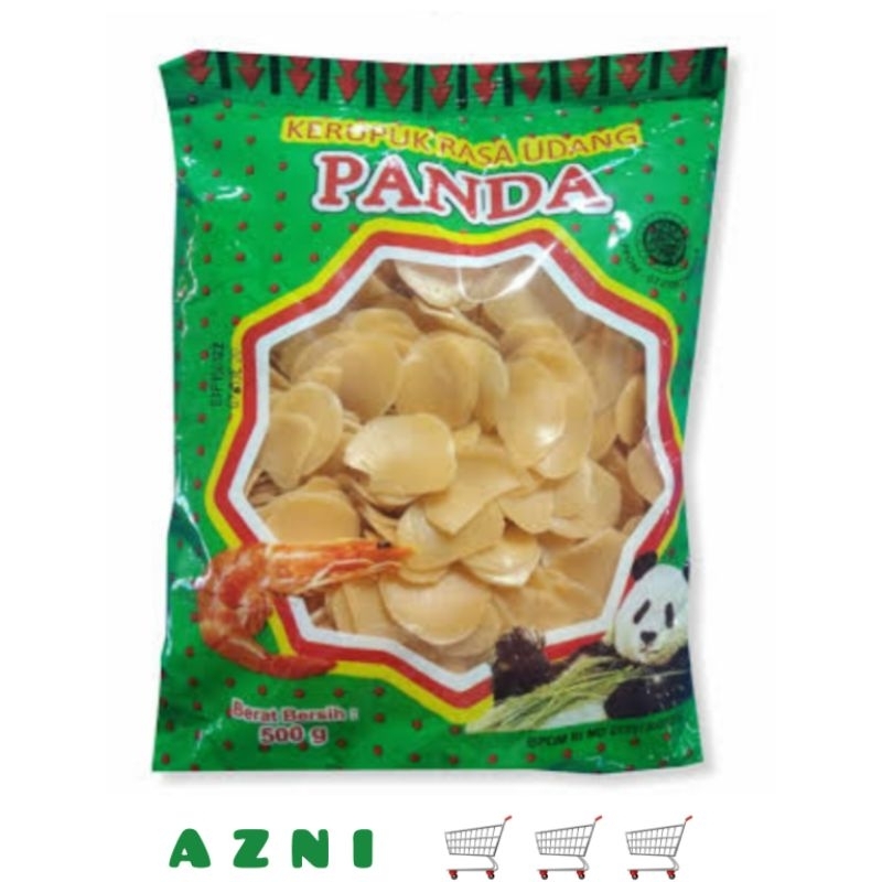 Jual PANDA Kerupuk Rasa Udang 500 Gr | Shopee Indonesia
