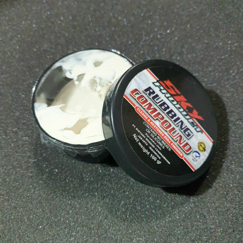 Jual COMPOUND PUTIH / RUBBING COMPOUND PENGHILANG BARET / GORESAN 100GR ...