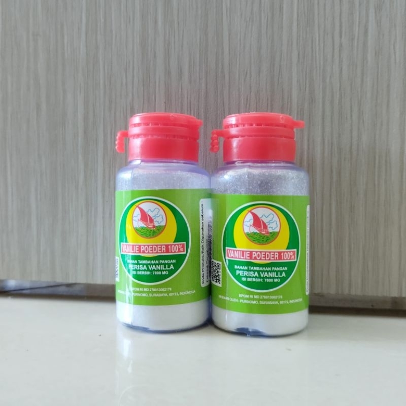 Jual Vanili Bubuk Cap Kapal Layar 7800mg (7.8g) | Shopee Indonesia