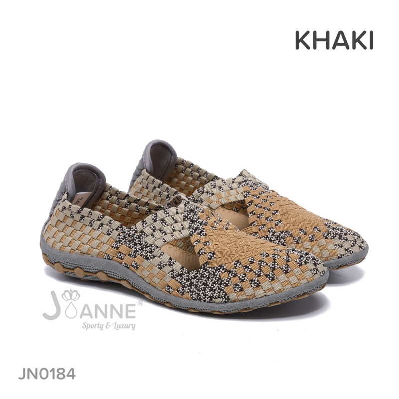 Jual [JOANNE] Rajut Knit Flats Shoes JN0184 | Shopee Indonesia
