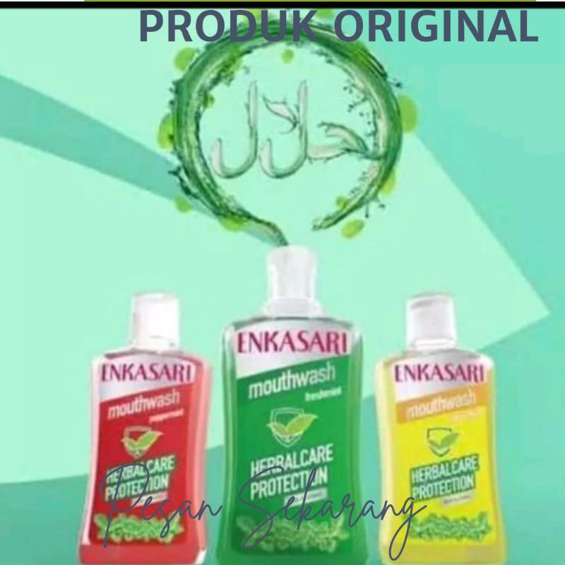 Jual Enkasari Mouthwash 250ml | Shopee Indonesia