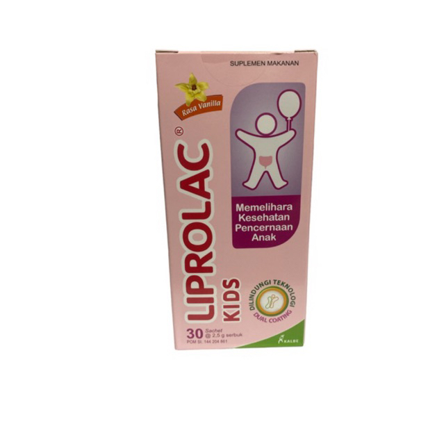 Jual LIPROLAC KIDS - BOX ISI 30 SACHET / SUPLEMEN MAKANAN PENCERNAAN ...