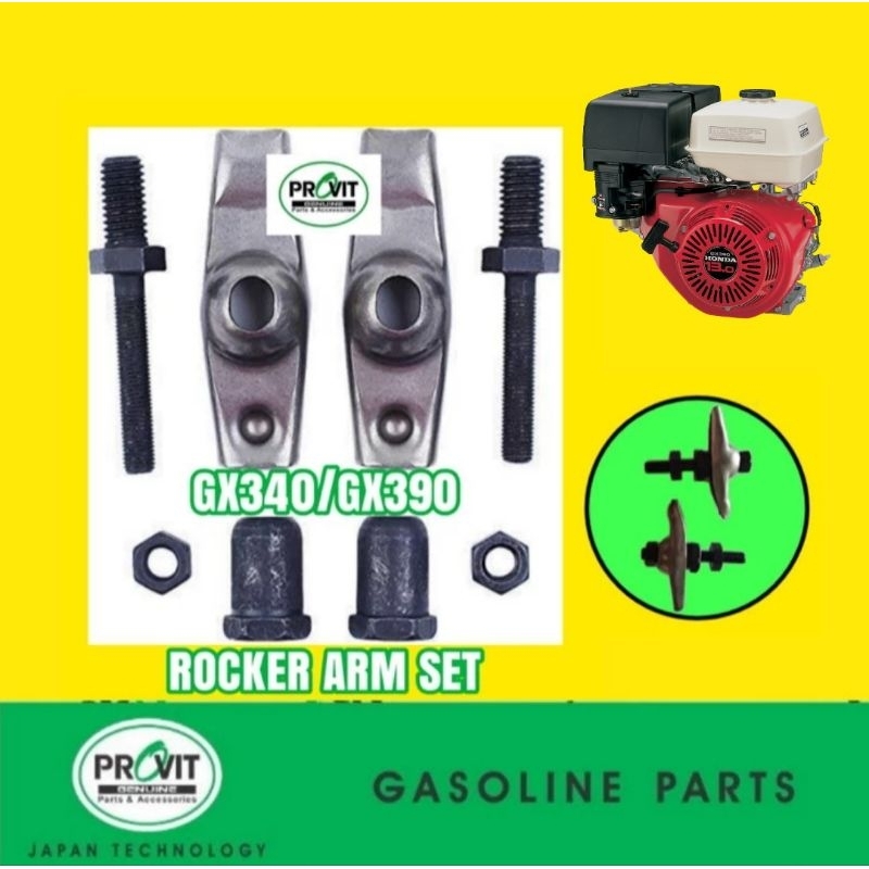 Jual GX340/GX390/GX420 Rocker arm set with Bolt pivot mesin bensin ...