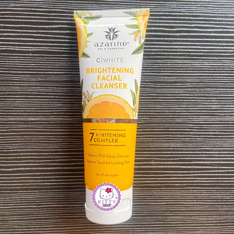 Jual AZARINE C WHITE Brightening Facial Cleanser 60 ml | Shopee Indonesia