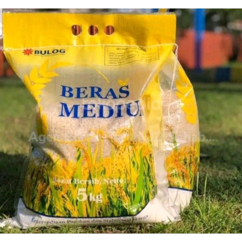 Jual BERAS PREMIUM BULOG 5kg | Shopee Indonesia