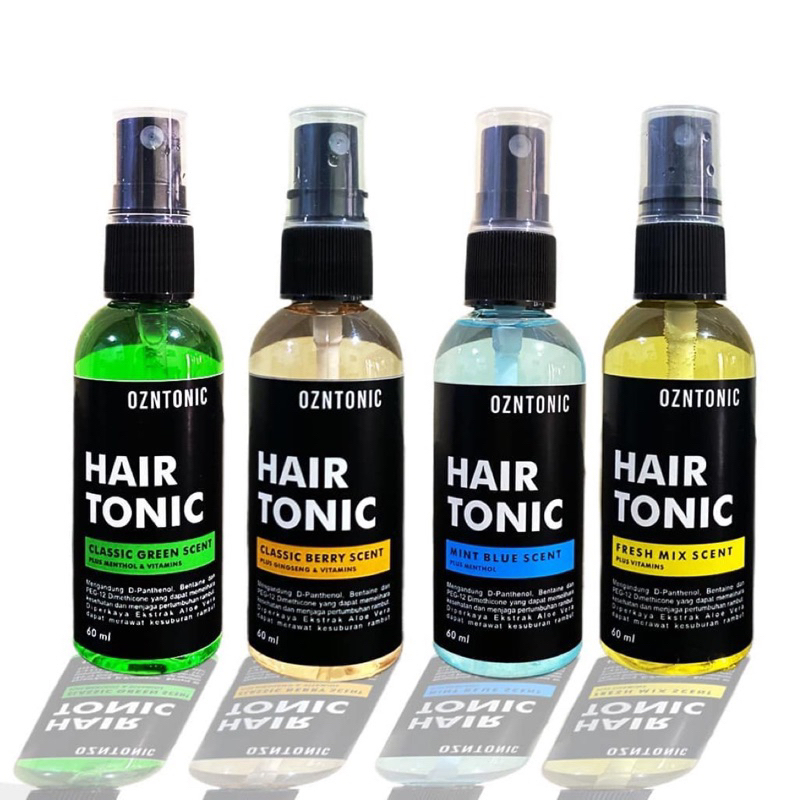Jual OZN TONIC | Hair Tonic Spray | ukuran 60ml | Free Sisir & Sticker ...