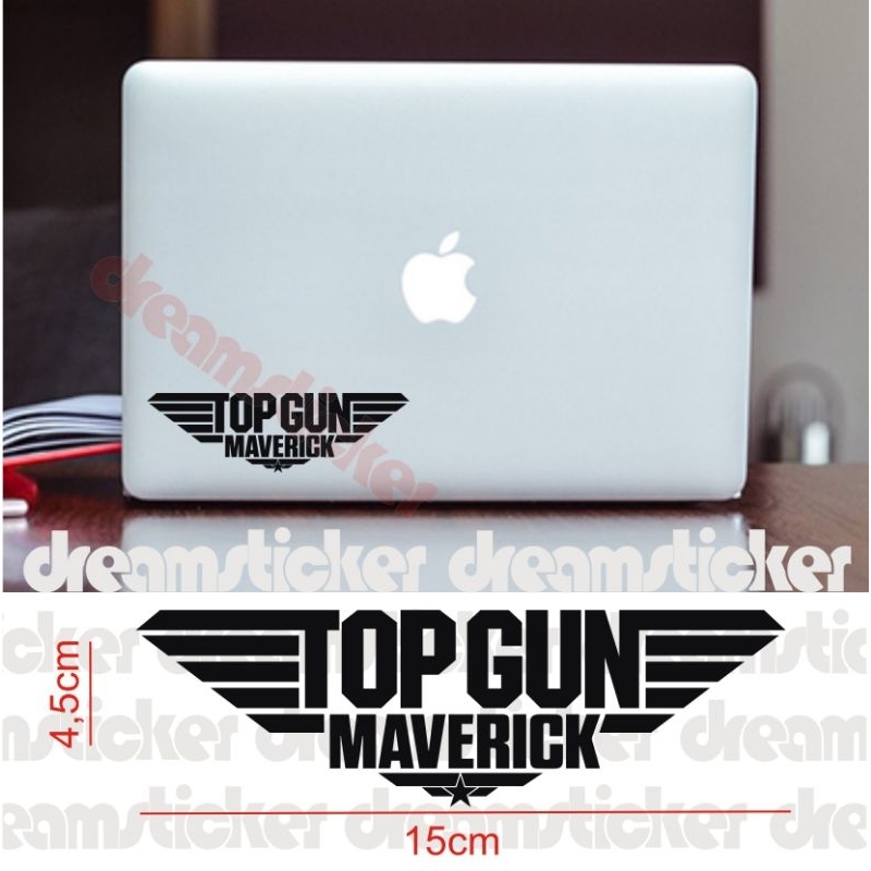 Jual Stiker Top Gun Maverick Logo Sticker Laptop MacBook Decal | Shopee ...