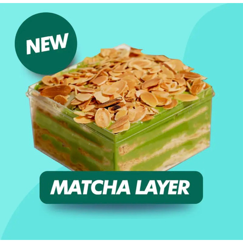 Jual MATCHA LAYER PUFF PASTRY BITTERSWEET BY NAJLA ( ready stock ...