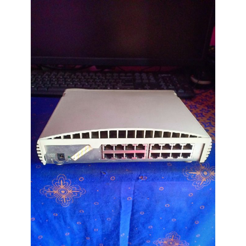 Jual SWITCH HUB 3 COM 16 port Office connect Dual sped | Shopee Indonesia