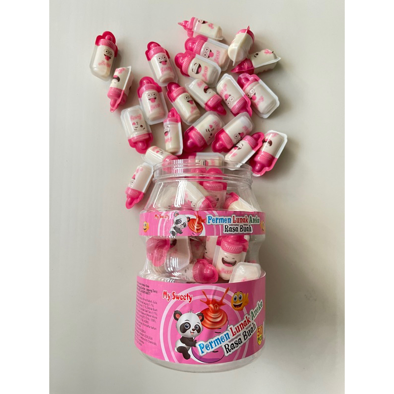 Jual permen lunak BULAT / BOLA Trolli LUVMI aaa SWEETY planet gummy ...