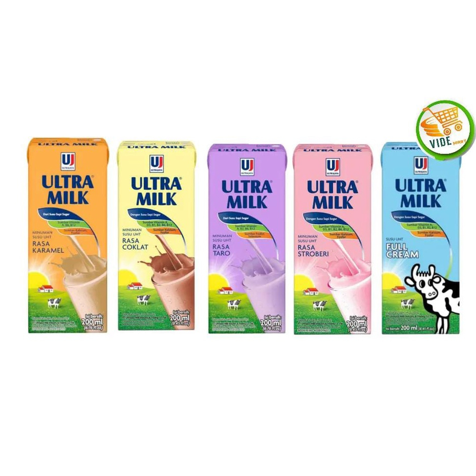 Jual ULTRA MILK SUSU UHT 200ML | Shopee Indonesia