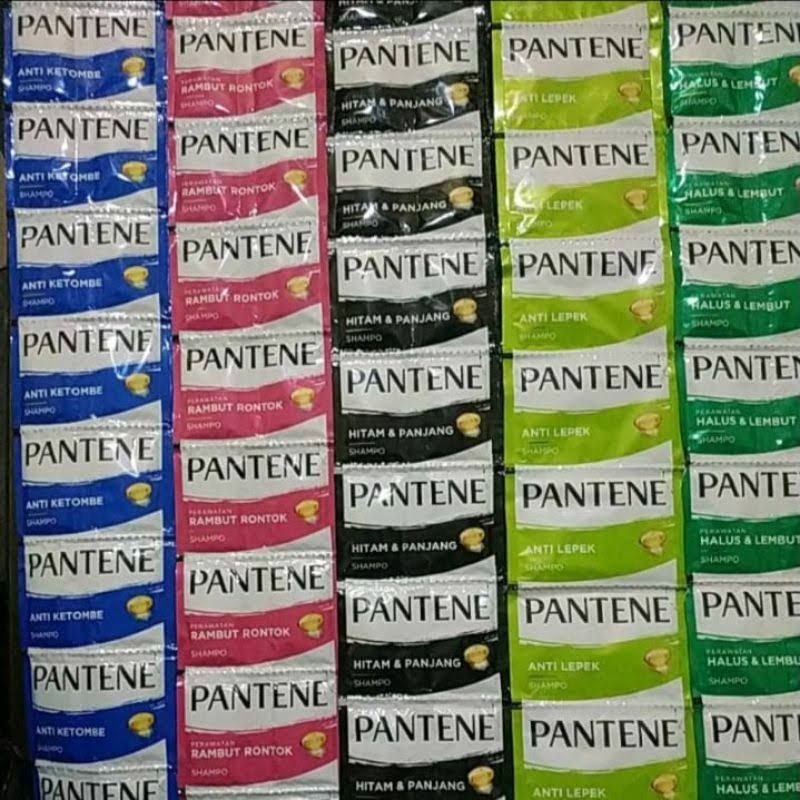 Jual SHAMPOO PANTENE 1 RENTENG ISI 5 ml x 24 PCS | Shopee Indonesia