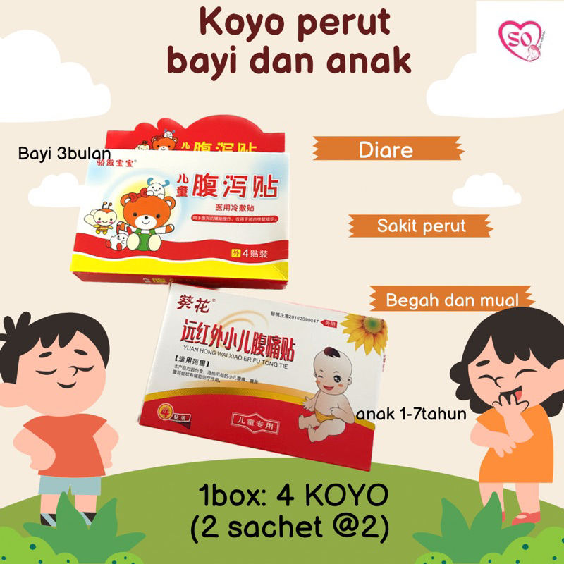 Jual koyo sakit perut bayi dan anak diare begah mencret | Shopee Indonesia