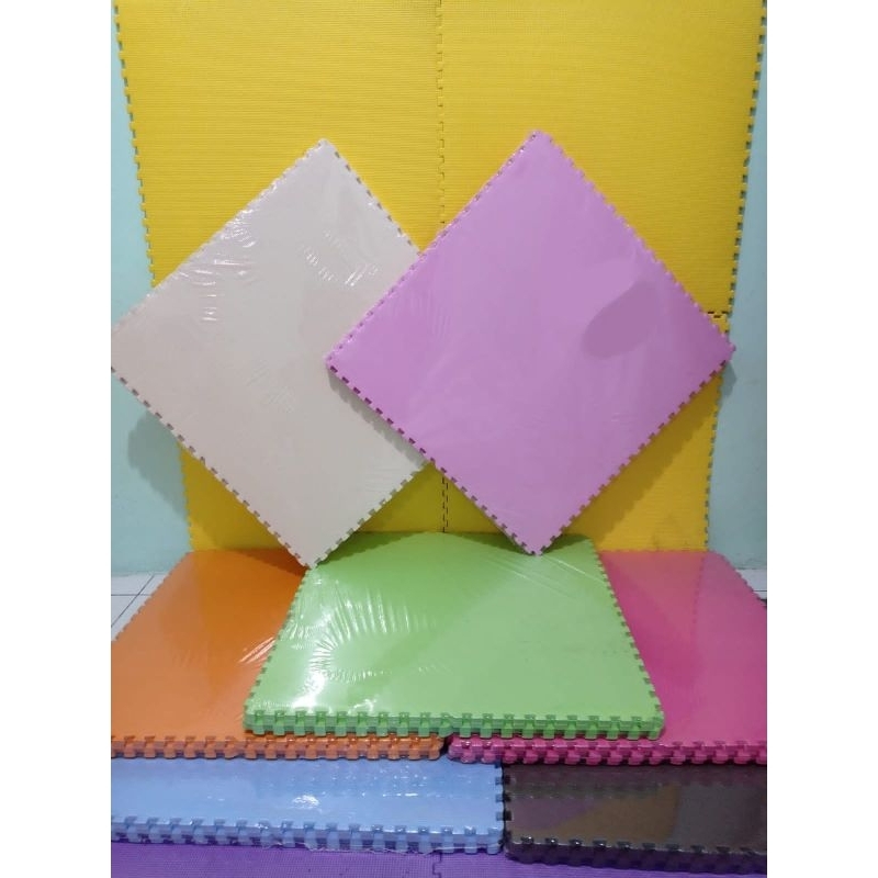 Jual Matras puzzle 60x60x1 isi 1 pcs / alas lantai / mainan anak ...