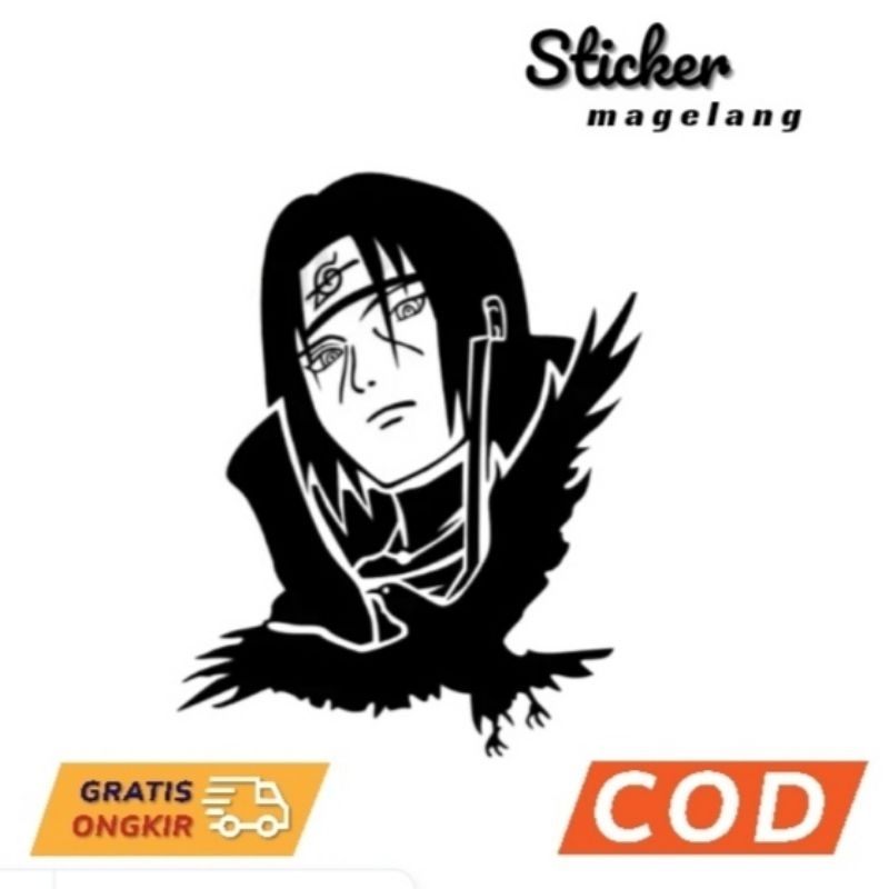Jual Sticker cutting sasuke sticker cutting " Naruto " | Shopee Indonesia