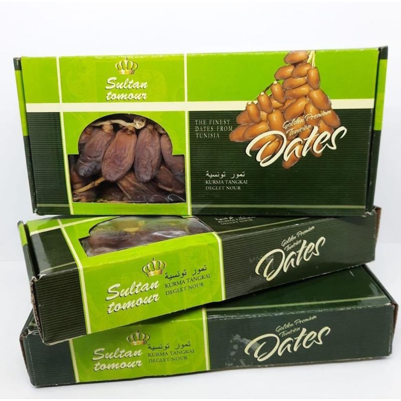Jual Kurma Tunisian Dates Kemasan Kurma Tangkai Deglet Nour Sultan