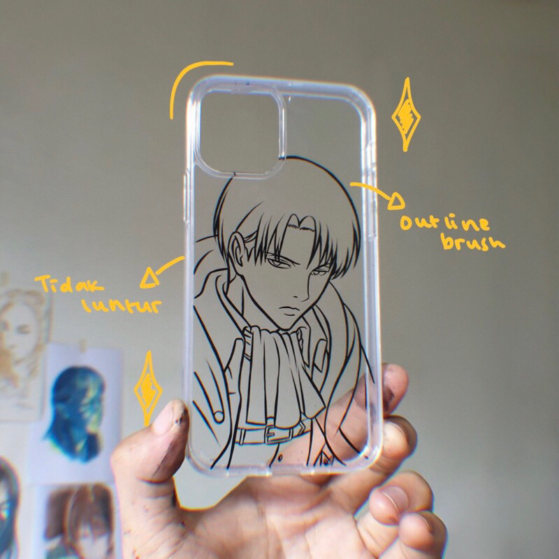 Jual Open PO custom case painting anime IPHONE 7-16 PRO MAX BACA ...