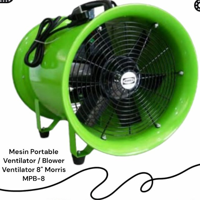 Jual Mesin Blower Portable Ventilator 8" Morris MPB-8 | Shopee Indonesia