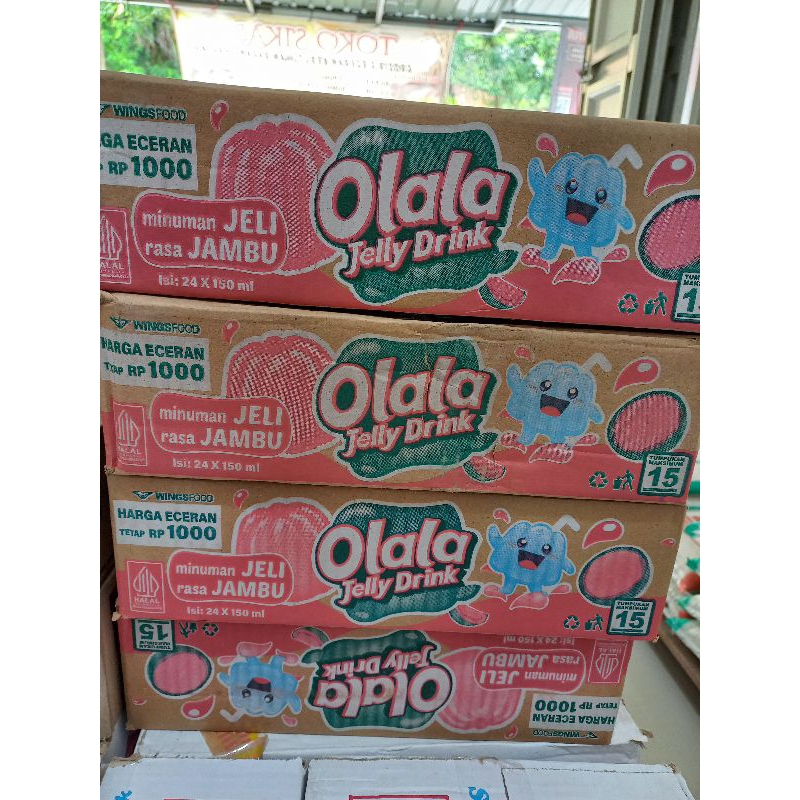 Jual OLALA JELLY DRINK 1 DUS ISI 24 | Shopee Indonesia