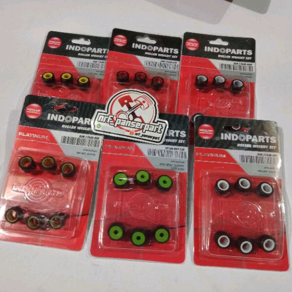 Jual ROLLER MIO RACING 5/6/7/8/9/10/12 GRAM YAMAHA MIO SPORTY GARNIS ...