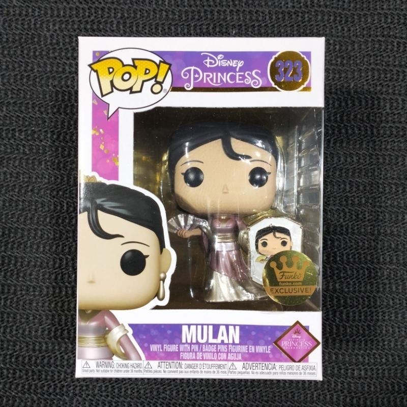 Jual Funko Pop! Disney Princess: Mulan (With Pin) #323 (Funko Shop ...
