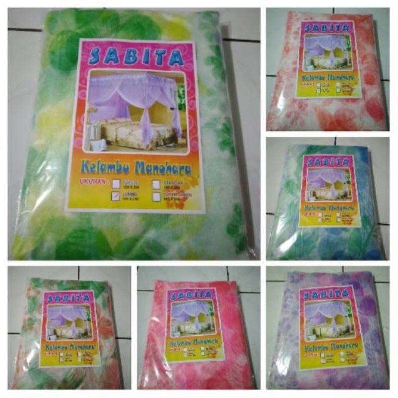 Jual Kelambu motif bunga SABITA ukuran 200x200 | Shopee Indonesia