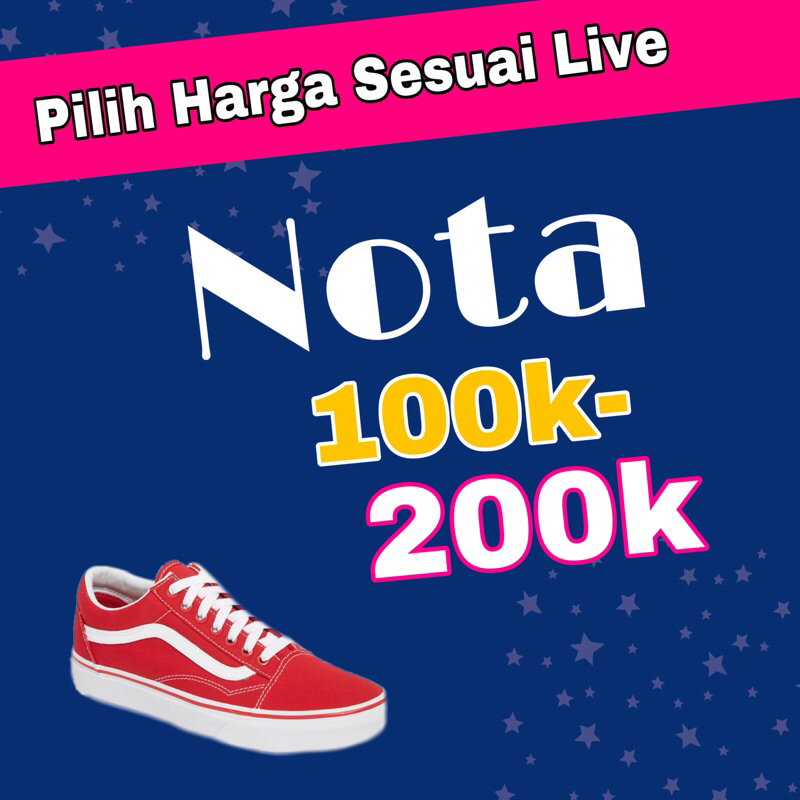 Jual LINK NOTA 100K-200K ( Suksma ) | Shopee Indonesia