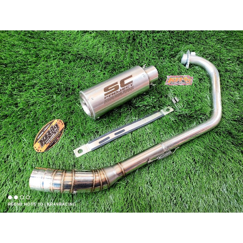 Jual KNALPOT RACING SC PROJECT VIXION CBR R15 SATRIA FU MX KING SONIC ...