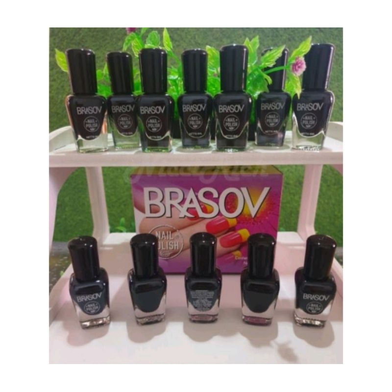 Jual kutex BRASOV hitam (12 pcs) | Shopee Indonesia