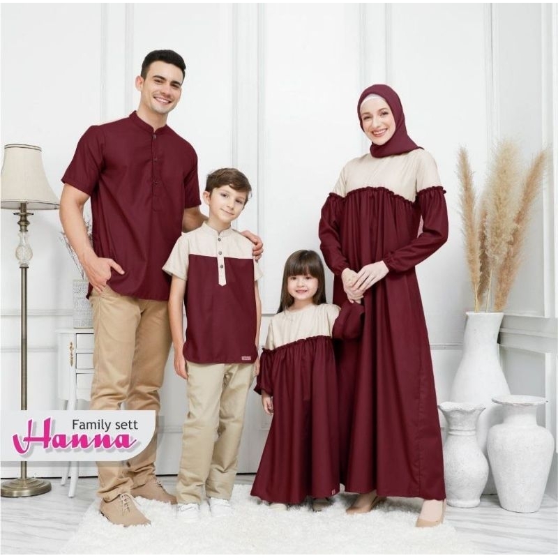 Jual Baju Keluarga Set/Couple Set Family/Seragam Lebaran Keluarga ...