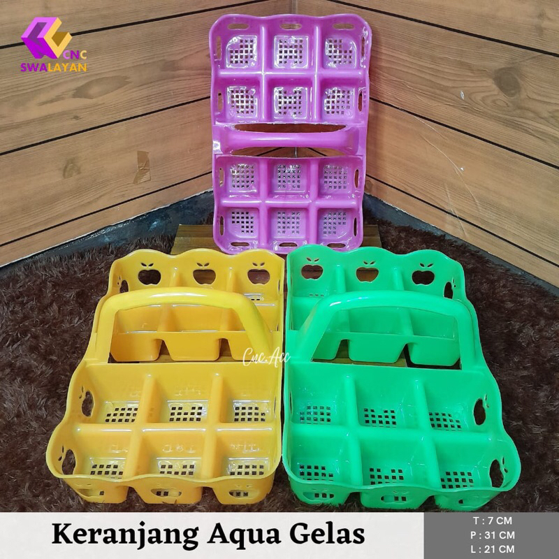 Jual AJ Rak Tempat Gelas Aqua /Tempat Aqua 12 Slot /Tempat Aqua Gelas ...